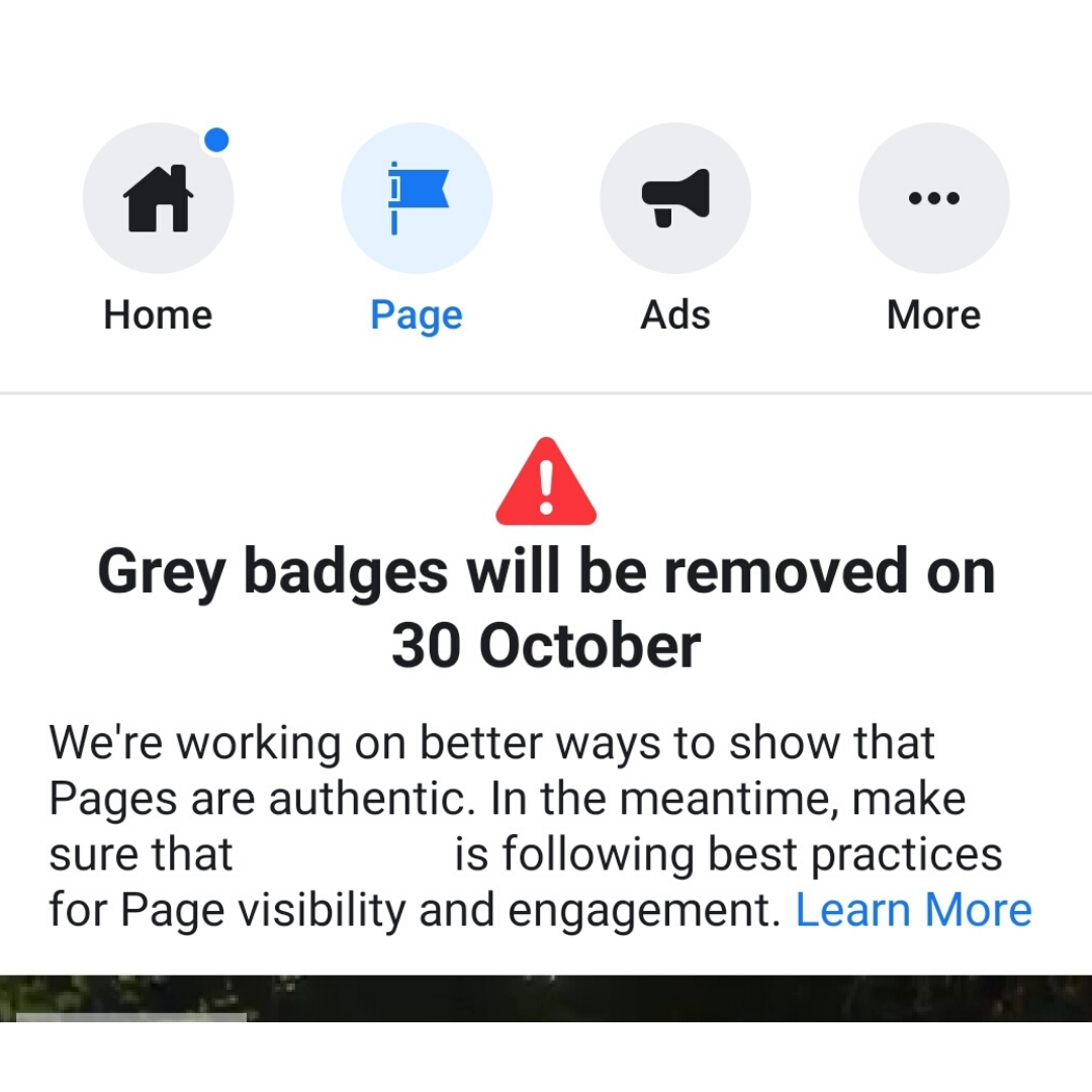 Is Facebook removing your Grey Badge? | Vets Digital